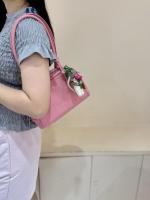 China Women's Genuine leather bag A-Grade Goatskin Underarm Handheld Boston bag handbag underarm bag Shoulder Bag Minimalist Bag work bag China factory wholesale for sale