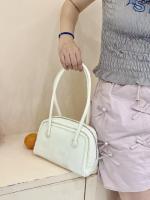 China Women's Genuine leather bag A-Grade Goatskin Underarm Handheld Boston bag handbag underarm bag Shoulder Bag Minimalist Bag work bag China factory wholesale for sale