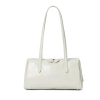 China Women's genuine leather bag Top-Grain Oil-Waxed Cowhide Large Capacity Tote Shoulder Bag underarm bag Minimalist Bag China factory wholesale for sale