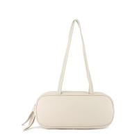 China Women's genuine leather Top-Grain Cowhide Natural Crease Shoulder Bag underarm bag Baguette Bag China manufacturer wholesale for sale