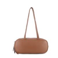 China Women's genuine leather Top-Grain Cowhide Natural Crease Shoulder Bag underarm bag Baguette Bag China manufacturer wholesale for sale