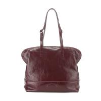China Top-Grain Oil-Waxed Cowhide Handbag large capacity genuine leather shoulder bag handbag Tote Bag  genuine leather women's Work Bag fashion bag for sale