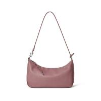 China Top-Grain Cowhide Naturally Tumbled Shoulder Crossbody Bag women's fashion genuine leather bag underarm bag China manufacturer wholesale for sale