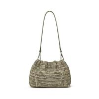 China Top-grain Cowhide Small Gold Balls Woven Shoulder & Crossbody Bag women's fashion bag China factory wholesale for sale