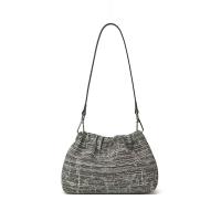 China Top-grain Cowhide Small Gold Balls Woven Shoulder & Crossbody Bag women's fashion bag China factory wholesale for sale