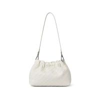 China Premium leather cloud bag soft touch minimalist design shoulder bag  Top-grain Cowhide Small Gold Balls Woven Shoulder Crossbody Bag China factory wholesale for sale