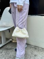 China Premium leather cloud bag soft touch minimalist design shoulder bag  Top-grain Cowhide Small Gold Balls Woven Shoulder Crossbody Bag China factory wholesale for sale