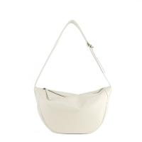 China Top-Grain Oil-Waxed Cowhide Large Capacity Dumpling Bag genuine leather shoulder bag crossbody bag tote bag underarm bag China supplier wholesale for sale