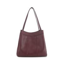China Top-Grain Cowhide Large Square Tote Basket Handbag genuine leather handbag shoulder bag crossbody bag Women's fashion bag China supplier wholesale for sale