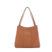 China Top-Grain Cowhide Large Square Tote Basket Handbag genuine leather handbag shoulder bag crossbody bag Women's fashion bag China supplier wholesale for sale