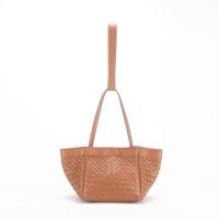 China Minimalist Bag Sheepskin Woven genuine leather Small Square Bag Handbag Crossbody Bag Shoulder Bag Bucket Bag Basket bag China factory wholesale for sale