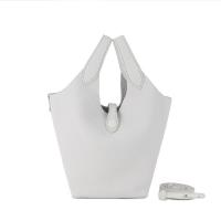 China Top-Grain Full-Grain Cowhide genuine leather Basket Tote Bag (with Inner Pouch) shoulder bag crossbody bag handbag Tote Bag Women's leather bag Handbag for sale