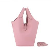 China Top-Grain Full-Grain Cowhide genuine leather Basket Tote Bag (with Inner Pouch) shoulder bag crossbody bag handbag Tote Bag Women's leather bag Handbag for sale