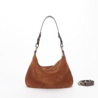 China Women's Top-Grain High-Gloss Matte Vintage Women's Baguette Bag genuine leather handbag shoulder bag crossbody bag underarm bag China factory wholesale for sale