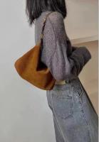 China Women's Top-Grain High-Gloss Matte Vintage Women's Baguette Bag genuine leather handbag shoulder bag crossbody bag underarm bag China factory wholesale for sale