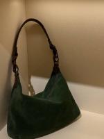 China Women's Top-Grain High-Gloss Matte Vintage Women's Baguette Bag genuine leather handbag shoulder bag crossbody bag underarm bag China factory wholesale for sale