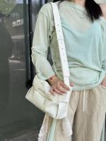 China Minimalist Vintage Bag Top-Grain Oil-Waxed Cowhide Woven genuine leather  Crossbody Bag women's leather handbag shoulder bag China supplier for sale