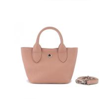 China Mini women's genuine leather handbag Full-Grain Top-Grain Cowhide with Striped Canvas Bag shoulder bag crossbody bag fashion phone bag for women China supplier for sale