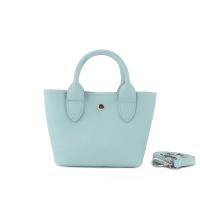 China Mini women's genuine leather handbag Full-Grain Top-Grain Cowhide with Striped Canvas Bag shoulder bag crossbody bag fashion phone bag for women China supplier for sale