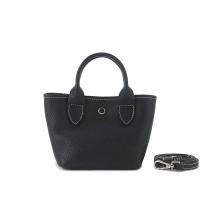 China Mini women's genuine leather handbag Full-Grain Top-Grain Cowhide with Striped Canvas Bag shoulder bag crossbody bag fashion phone bag for women China supplier for sale