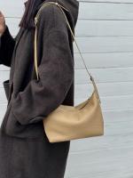 China Women's Minimalist genuine leather Bag Top grain full grain cowhide hobo bag Crossbody bag shoulder bag Baguette Bag underarm bag China supplier wholesale for sale