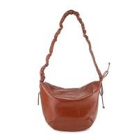 China Women's genuine leather bag Minimalist Bag Top-Grain Oil-Waxed Leather Pillow Bag with Large Capacity tote bag Shoulder bag crossbody bag for sale