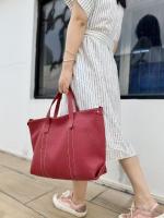 China Genuine leather handbag work bag Top-Grain Full-Grain Cowhide Large-Capacity Handheld Tote Bag handbag underarm bag Laptop Bag Duffel Bag for sale