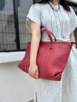 China Genuine leather handbag work bag Top-Grain Full-Grain Cowhide Large-Capacity Handheld Tote Bag handbag underarm bag Laptop Bag Duffel Bag for sale