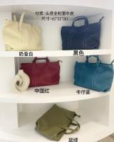 China Genuine leather handbag work bag Top-Grain Full-Grain Cowhide Large-Capacity Handheld Tote Bag handbag underarm bag Laptop Bag Duffel Bag for sale