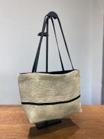 China Cotton-Linen and Leather Straps Large-Capacity Tote Shoulder Bag tote bag Boho Bag Diaper Bag Travel Bag Wholesale Handbags Supplier for sale