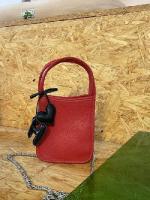 China Mini genuine leather handbag shoulder bag croosbody bag for women Top-Grain Cowhide Chain Phone Bag  crossbody shoulder bag China supplier  wholesale for sale