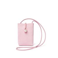 China Vintage Women's genuine leather bag Velvet Satin Cowhide Phone Case bag cell phone bag mini shoulder crossbody bag China supplier wholesale for sale