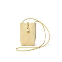 China Vintage Women's genuine leather bag Velvet Satin Cowhide Phone Case bag cell phone bag mini shoulder crossbody bag China supplier wholesale for sale