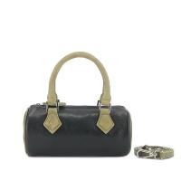 China Women's genuine leather handbag Lamb Cashmere with Vegetable-Tanned Cowhide Small Bucket Bag shoulder bag crossbody bag China supplier wholesale for sale