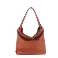 China Genuine leather bag Top-Grain Oil-Waxed Cowhid Large Capacity Belt Tote Bag  shoulder bag OEM Bag Manufacturer Wholesale Handbags Supplier for sale