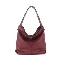 China Genuine leather bag Top-Grain Oil-Waxed Cowhid Large Capacity Belt Tote Bag  shoulder bag OEM Bag Manufacturer Wholesale Handbags Supplier for sale