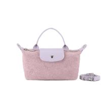 China Women's Mini genuine leather Shoulder bag handbag Shoe Material Nubuck Leather  Bag handbag crossbody bag China factory wholesale for sale
