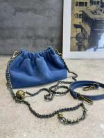 China Top-Grain High-Mercerized Frosted Cowhide Pleated Cloud Bag Mini Women's Genuine leather shoulder bag crossbody bag China supplier wholesale Crossbody Bags for sale