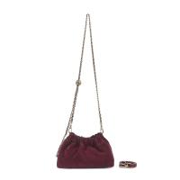 China Top-Grain High-Mercerized Frosted Cowhide Pleated Cloud Bag Mini Women's Genuine leather shoulder bag crossbody bag China supplier wholesale Crossbody Bags for sale