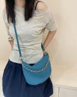 China Genuine Leather Bags Top-grain Full-grain Cowhide Crescent Bag Minimalist Bag Crossbody Bags Shoulder Bags Fashion Bags for Women Wholesale Handbags Supplier for sale