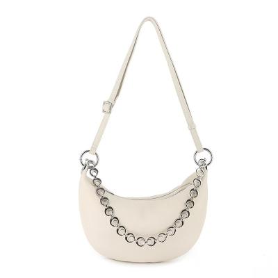 China Genuine Leather Bags Top-grain Full-grain Cowhide Crescent Bag Minimalist Bag Crossbody Bags Shoulder Bags Fashion Bags for Women Wholesale Handbags Supplier for sale