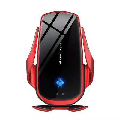 China Smart Sensor Car Wireless Charger R1 Automatic Clamping 10W Fast Qi With Air Vent Mount Holder Station Magnetic Phone for sale