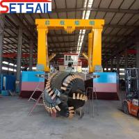 China Diesel Power Type 10inch Water Flow 1500m3 Cutter Suction Dredger for River Samples for sale