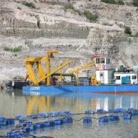 China Diesel Engine 8 / 12/14 /16/18/20/26 Inch River Sand /Lake Mud / Cutter Suction Dredger for Dredging Projects for sale