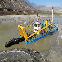 China 30kw-500kw Cutter Head Power Hydraulic Cutter Suction Mining Dredger for Sand and Gold for sale