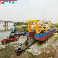 China Port Dredging Cutter Suction Dredger with Cummins Diesel Engine and CE Certification for sale
