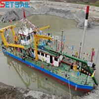 China Port Dredging Cutter Suction Dredger with Cummins Diesel Engine and CE Certification for sale