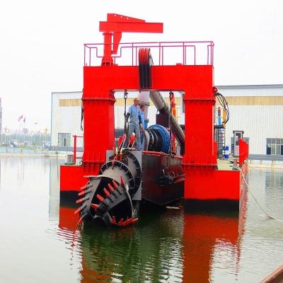 China Hydraulic Cutter Head Cutter Suction Dredging Dredger with Siemens PLC Control System for sale