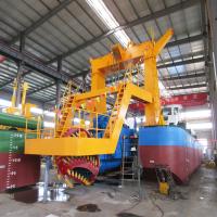 China Hydraulic Cutter Head Cutter Suction Dredging Dredger with Siemens PLC Control System for sale
