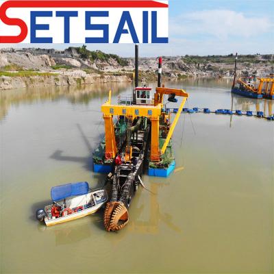 China Hydraulic Automatic Suction Dredger for Bangladesh River Sand Long-Lasting Performance for sale